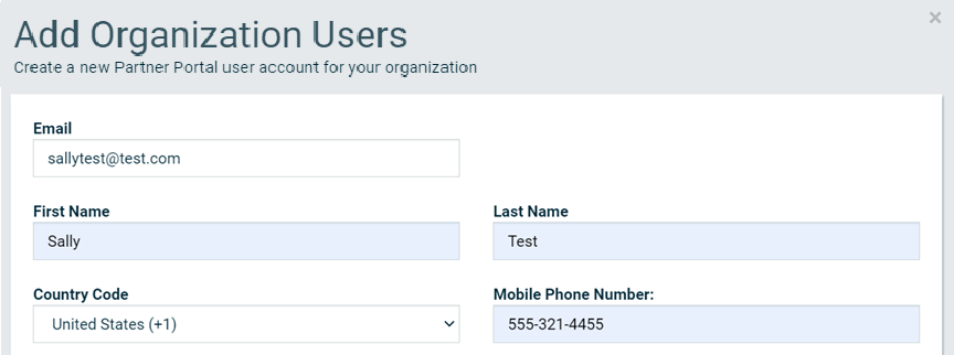 Managing Partner Portal organization access and information