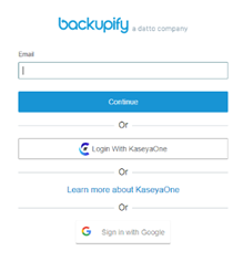 How do I set up a new Backupify for Google Workspace account for my ...