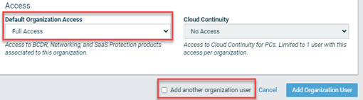 Managing Partner Portal organization access and information