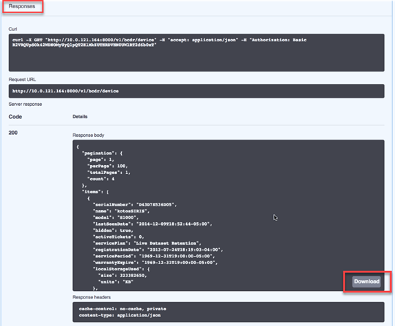 Using the Datto REST API for SaaS Protection