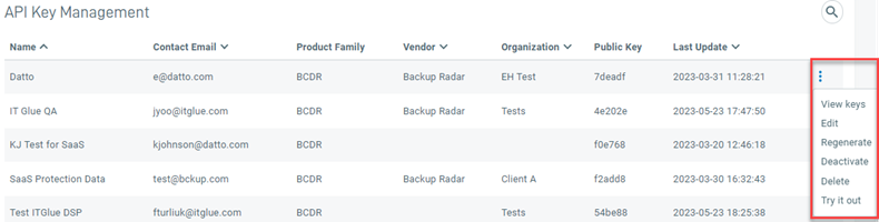 Using the Datto REST API for SaaS Protection